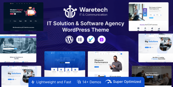 Information Technology WordPress Themes | ThemeForest